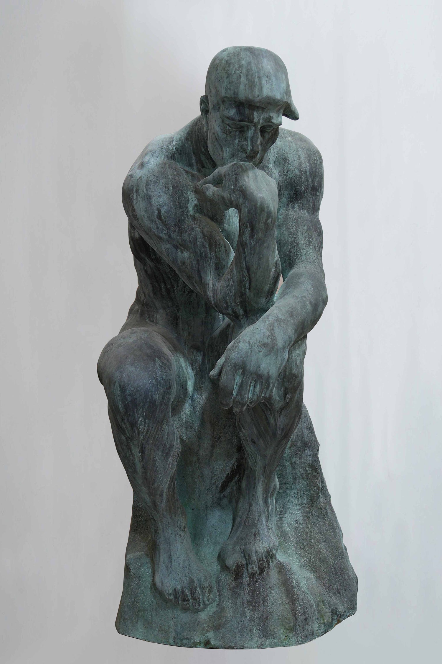 FINEST Famous Sculptures "The Thinker" Bronze Sculpture Replica FB-021