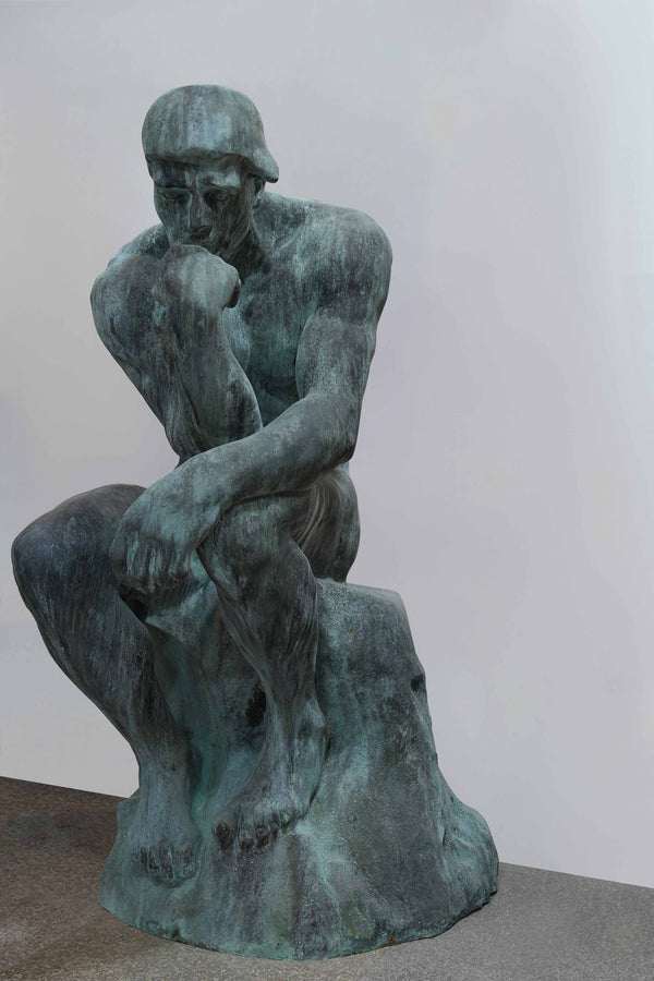 FINEST Famous Sculptures "The Thinker" Bronze Sculpture Replica FB-021